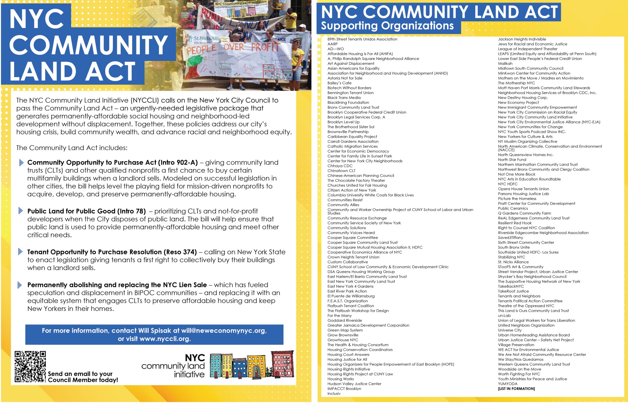 Take Action to Support the Community Land Act!